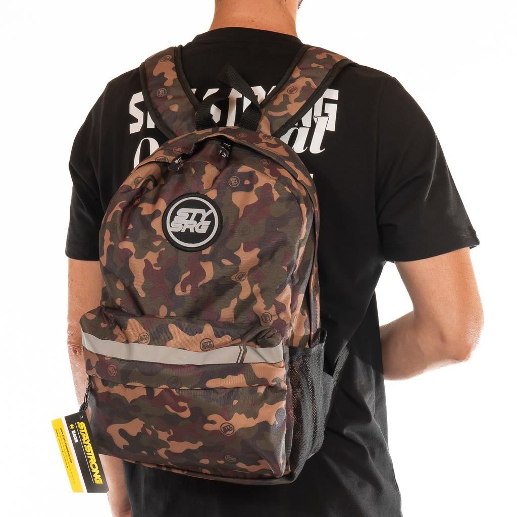 Stay Strong V3 Icon Backpack - Green Camo – Source BMX - US