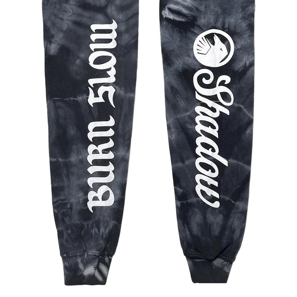 Burn Slow x Shadow Riding Gear Spider Logo Pullover Hoodie - Black Tie ...