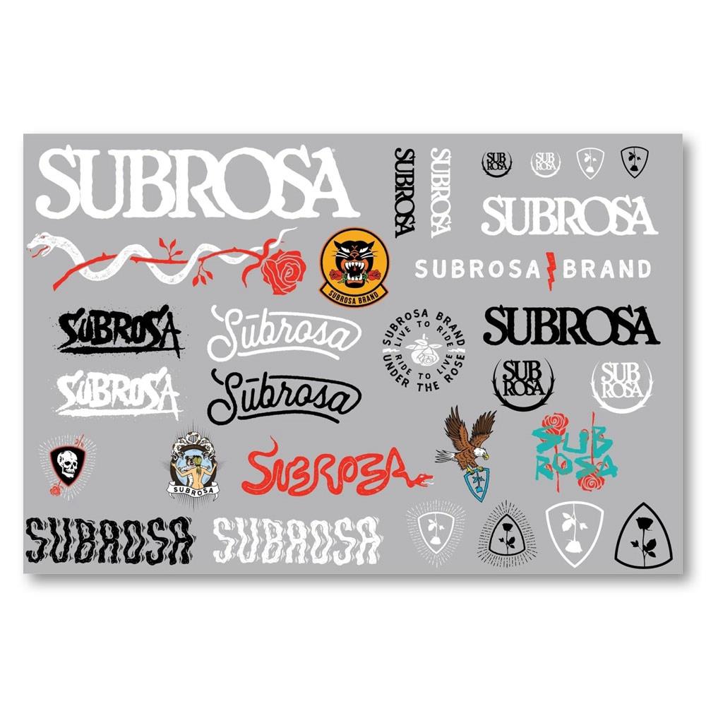 Subrosa Battle Cat Sticker Pack – Source BMX - US