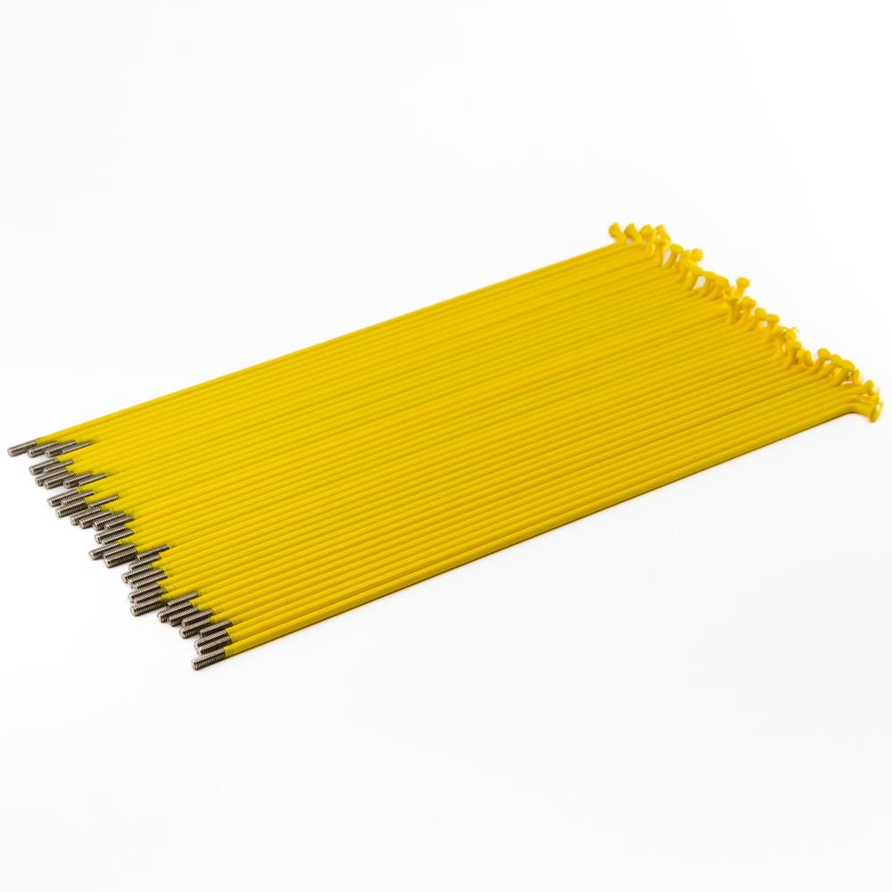 Source Stainless Spokes (40 Pack) - Yellow – Source BMX - US