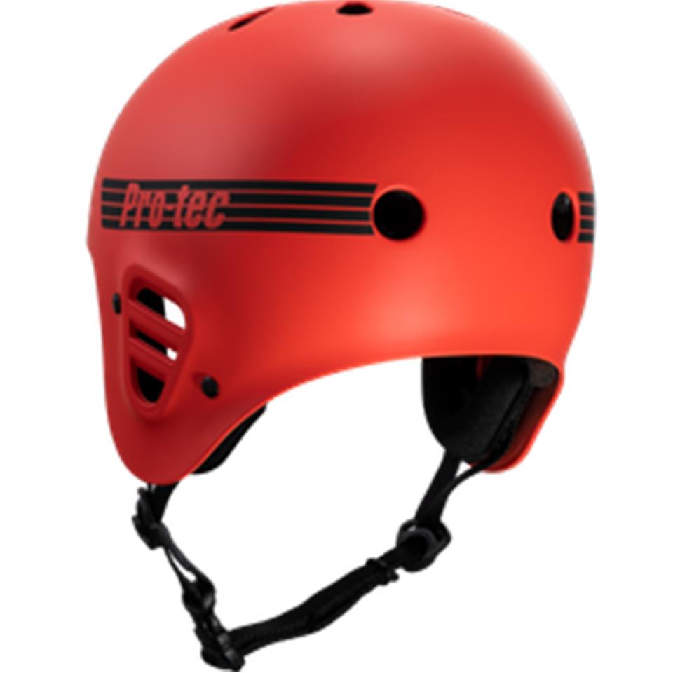 Pro-Tec Full Cut Helmet - Matte Bright Red | Source BMX - US